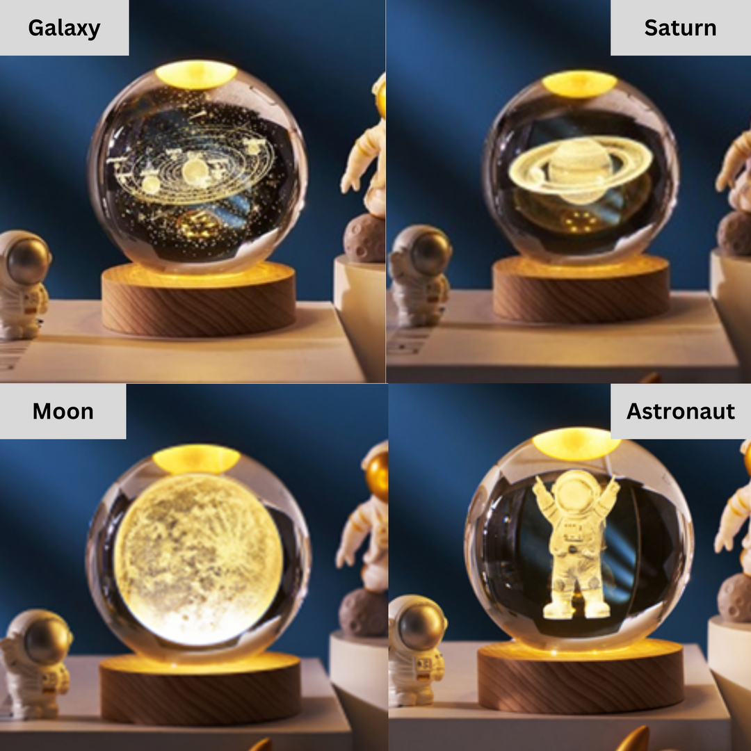 Globe Table Lamp, 3D LED Night Light – oJackArt